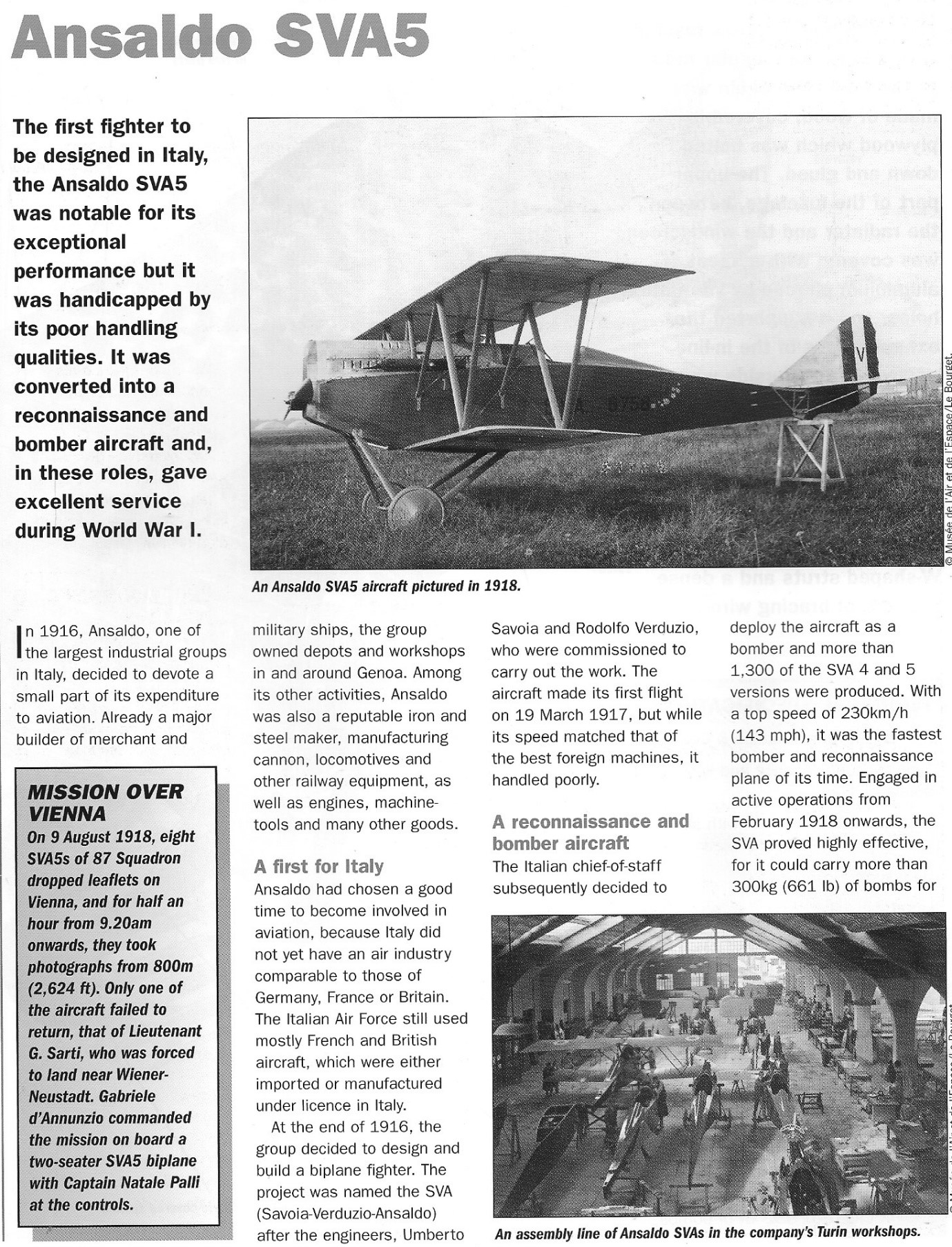 Ansalado SVA5 Article – All Aero