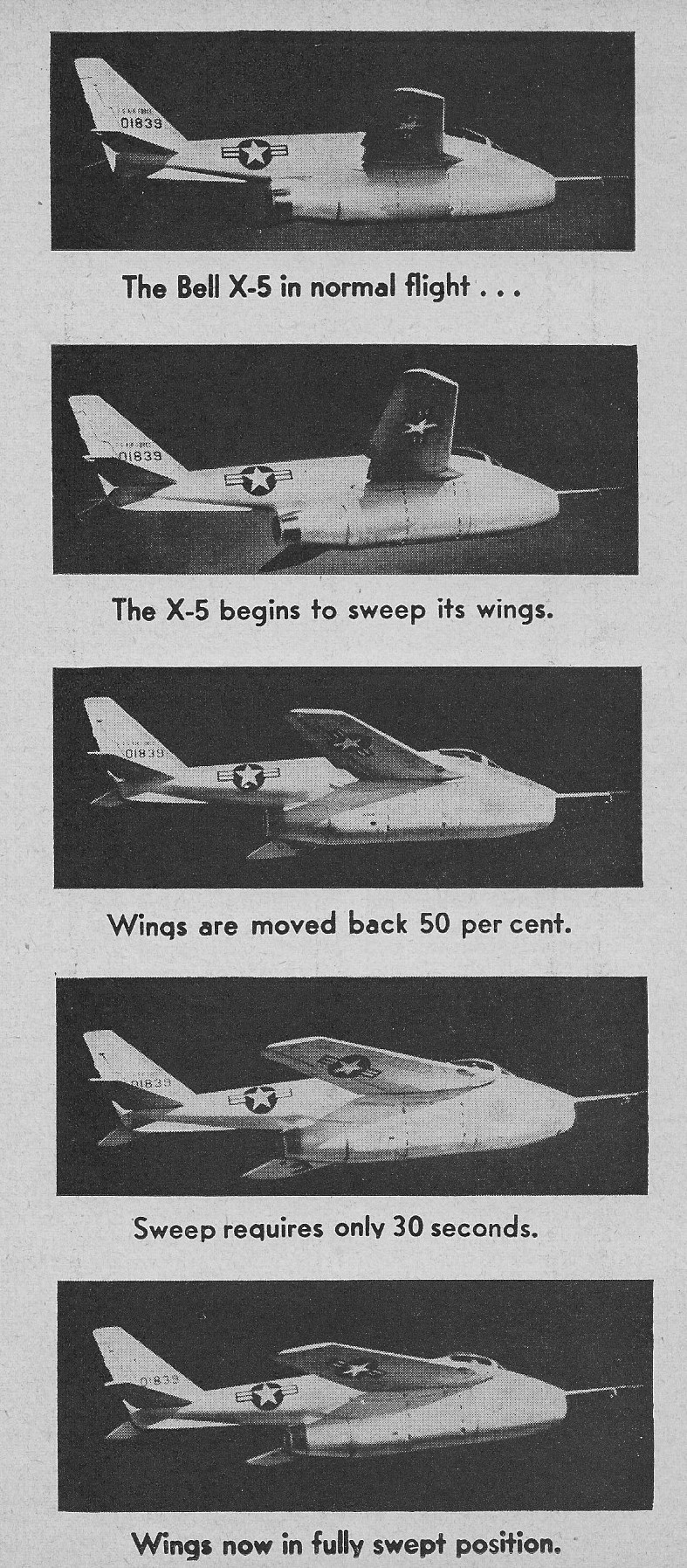 Bell X-5 Article – All Aero
