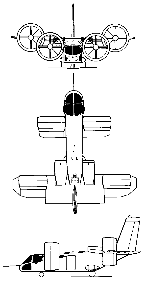 Bell D-2127 / X-22 – All Aero