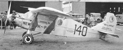 Wright-Bellanca WB-2 Columbia – All Aero