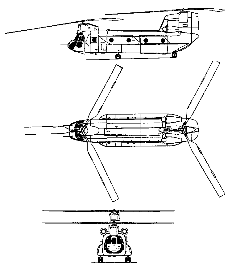 Boeing-Vertol 114 / 234 / 414 / CH-47 Chinook – All Aero