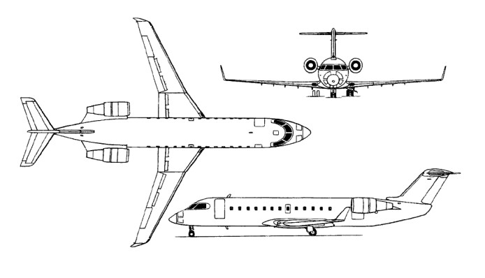Canadair CRJ / RJ 100 / RJ 200 – All Aero
