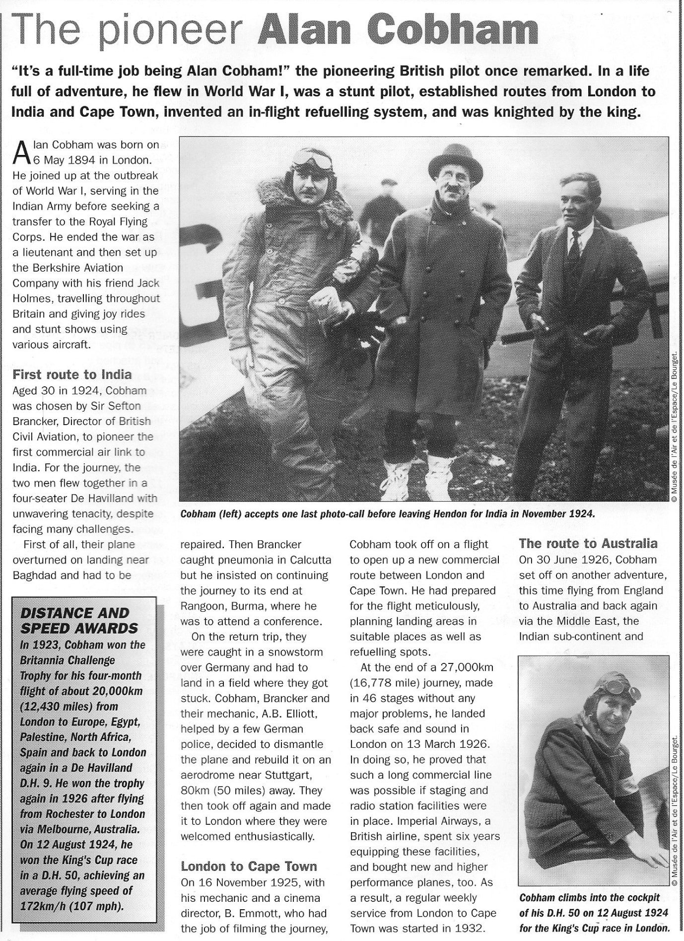 Cobham, Alan – Pioneer – All Aero
