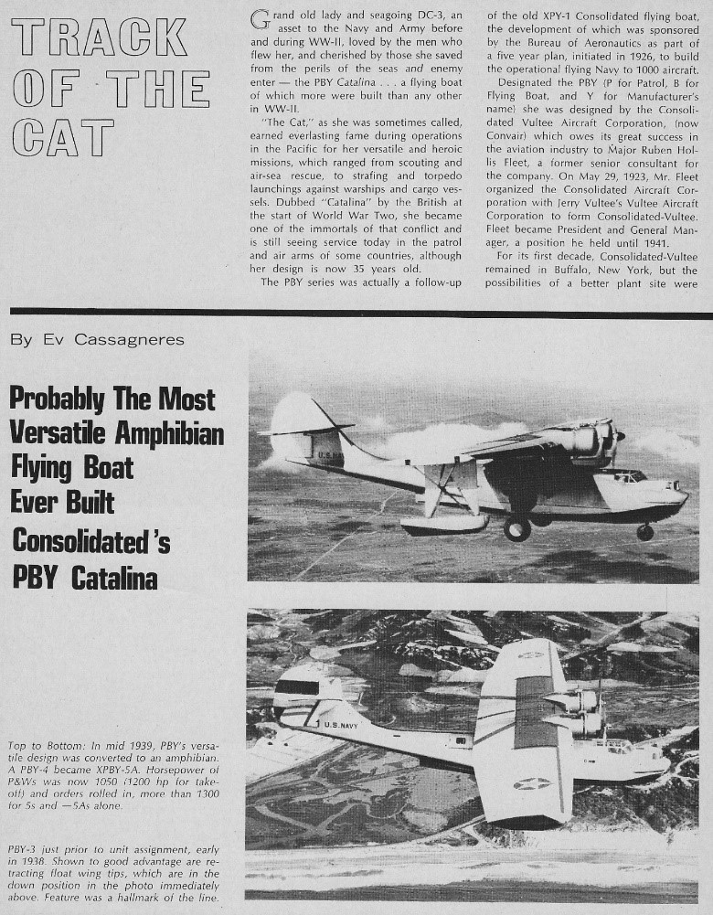 Consolidated PBY Article – All Aero