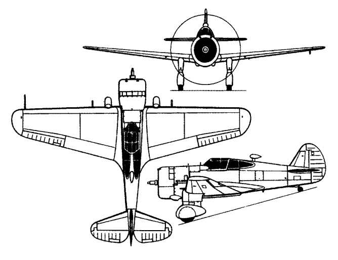 Curtiss 75 Hawk / P-36 / Mohawk – All Aero
