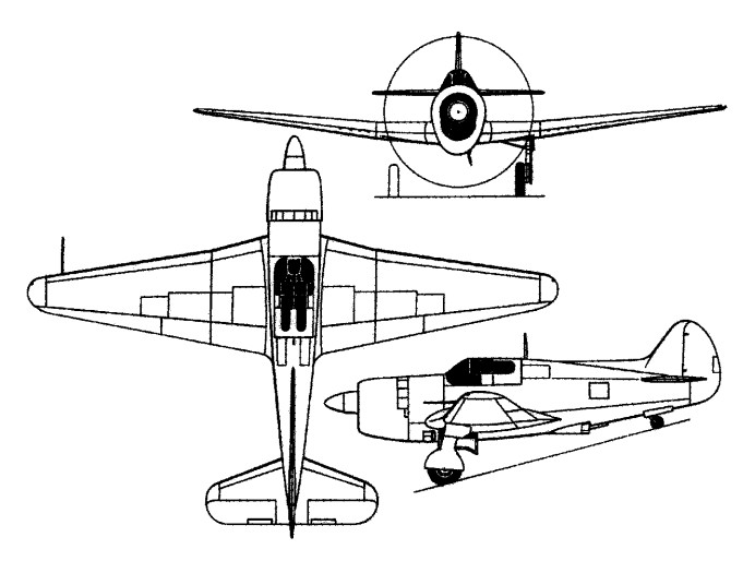 Curtiss 91 / XP-62 – All Aero