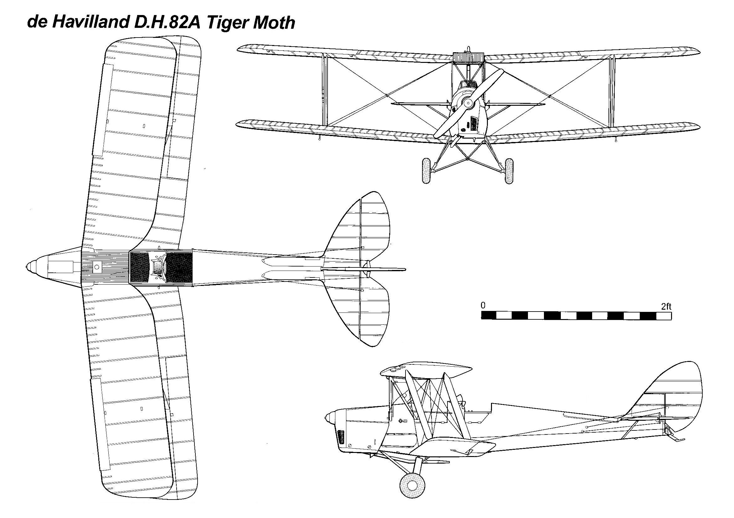 de Havilland DH 82 Tiger Moth – All Aero