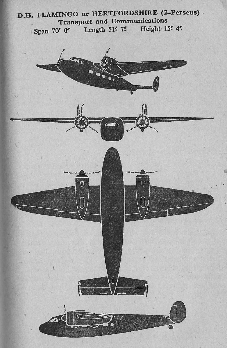 de Havilland DH 95 Flamingo / Hertfordshire Gallery – All Aero
