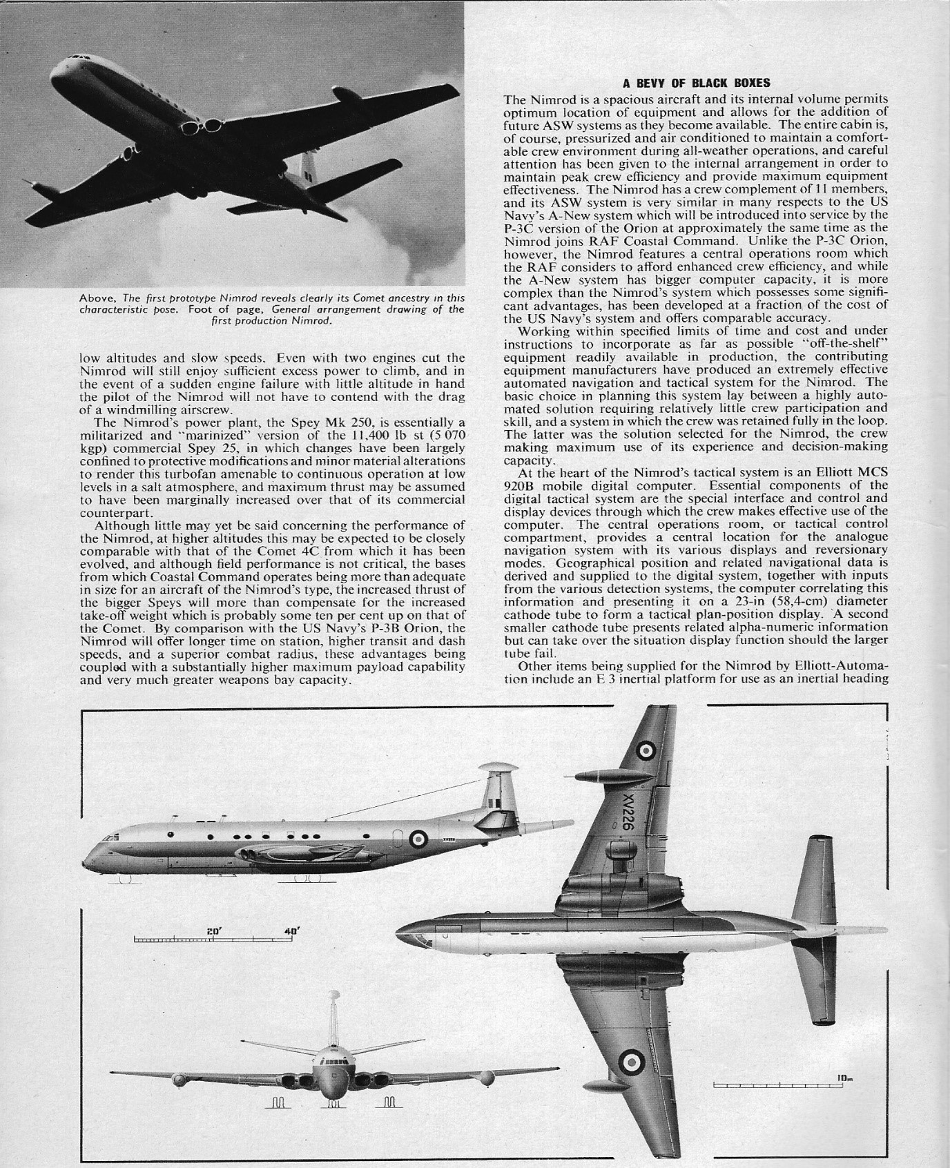DH Nimrod Article October 1967 – All Aero