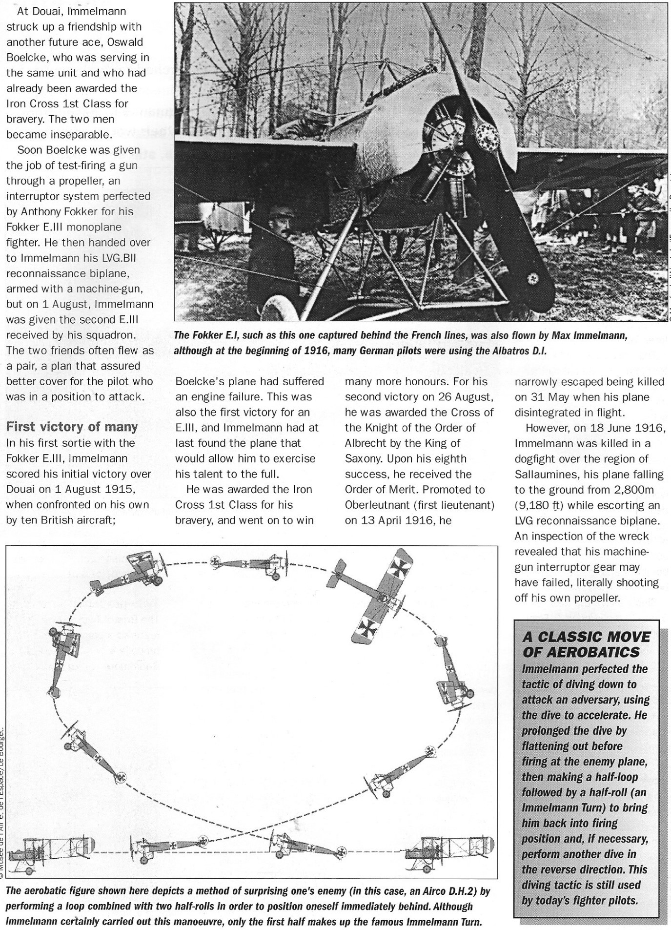 Max Immelmann Article – All Aero