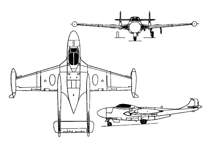 de Havilland DH 112 Venom / Sea Venom / Sud-Est Aquilon – All Aero
