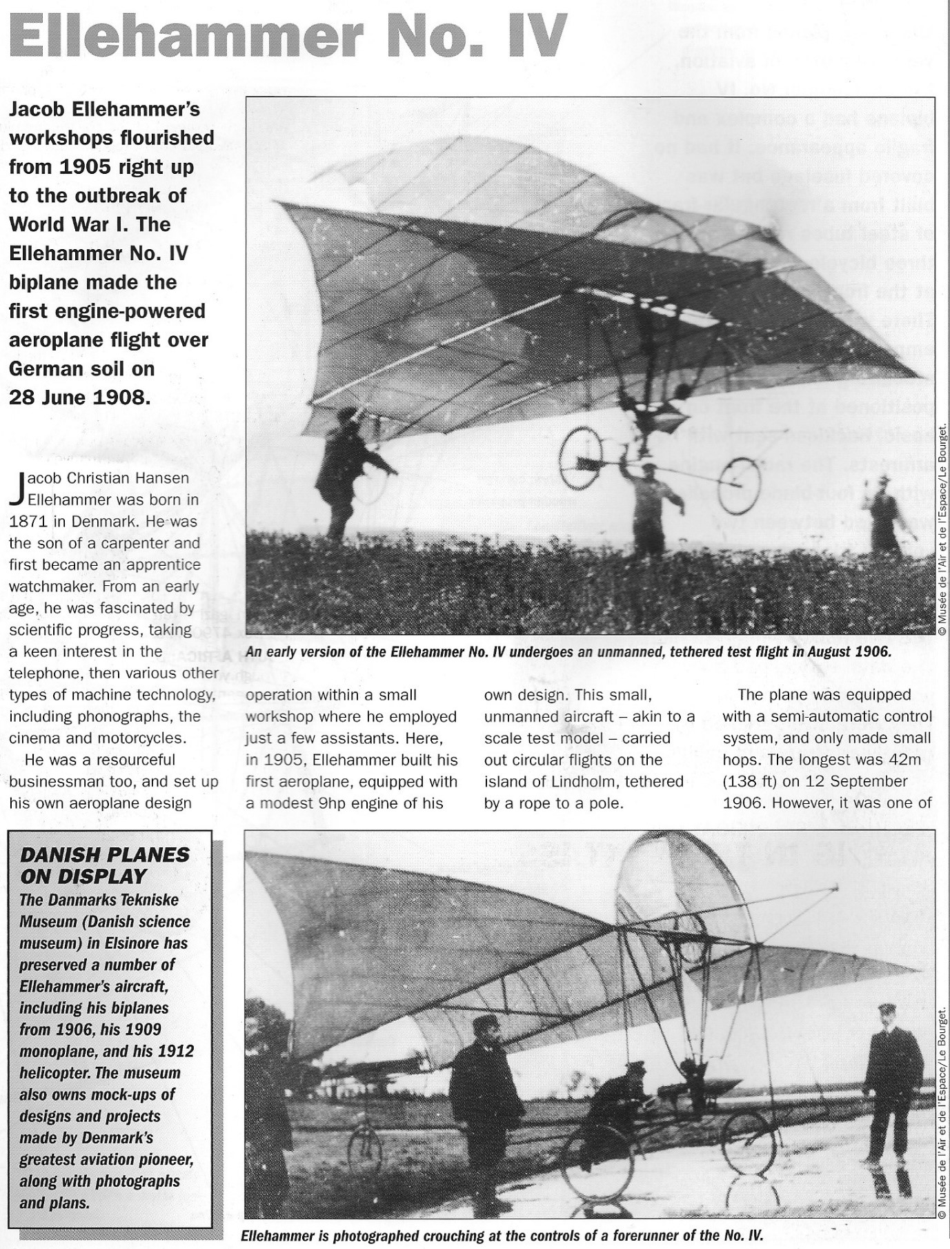 Ellehammer IV Article – All Aero