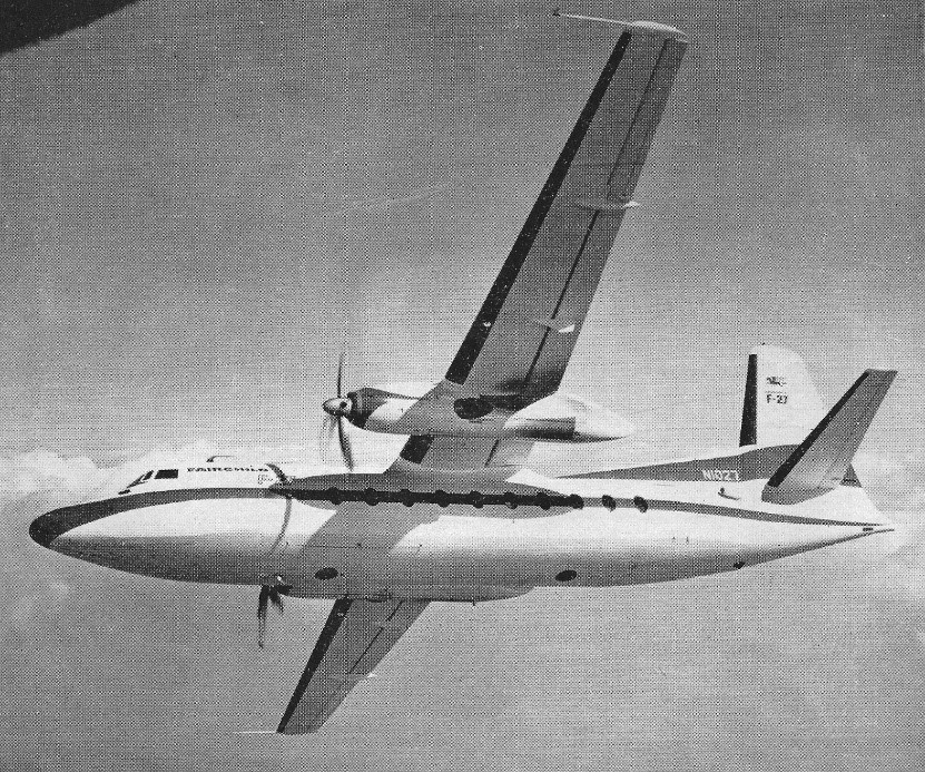 Fokker F-27 Friendship / Fairchild Hiller FH.27 / Fairchild Hiller FH ...