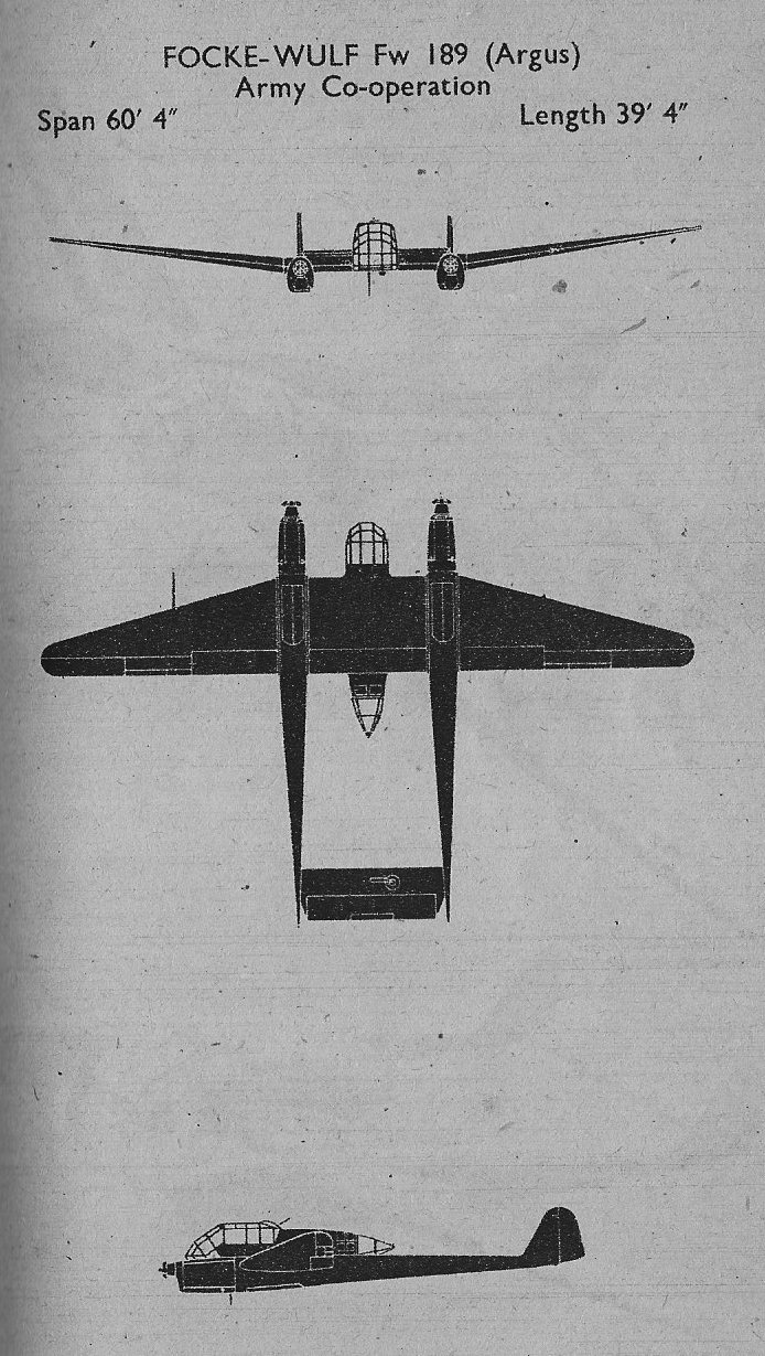 Focke-Wulf Fw 189 Gallery – All Aero