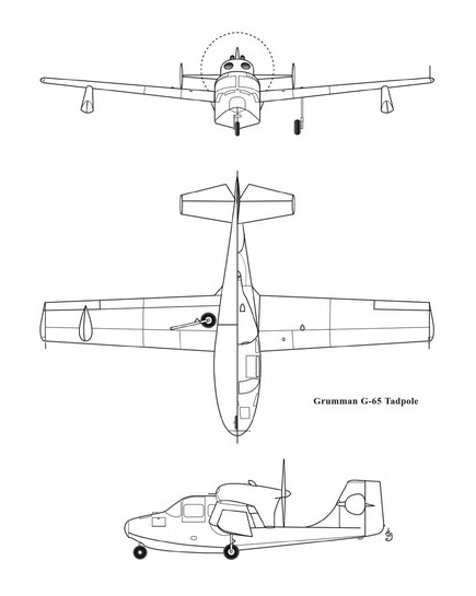 Grumman G-65 Tadpole – All Aero