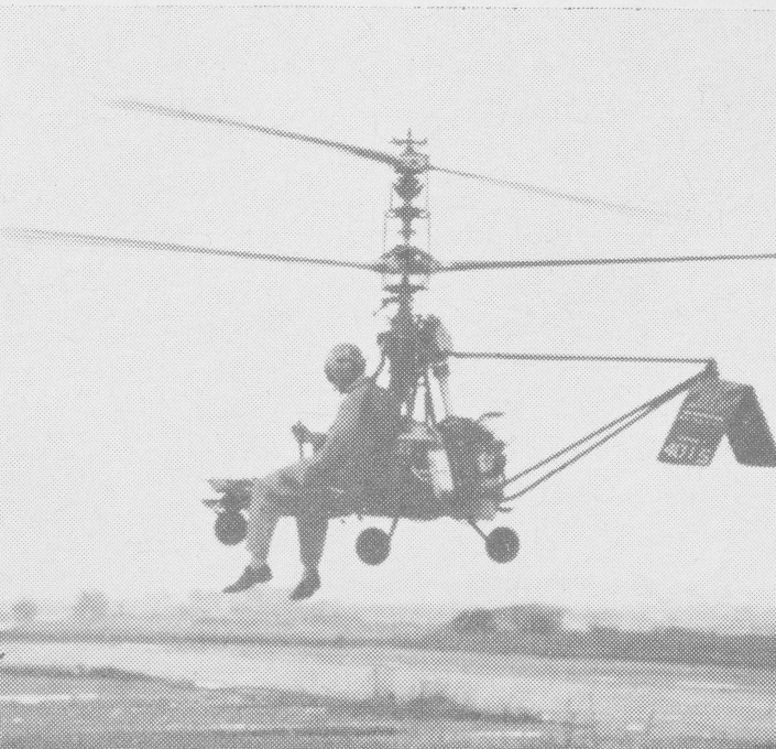 Gyrodyne XRON-1 Rotorcycle – All Aero