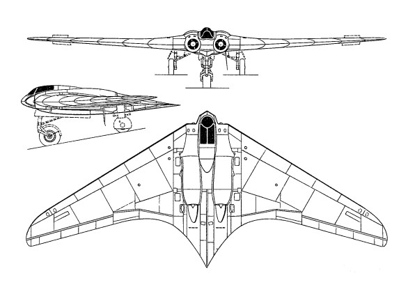 Horton Ho IX / Gotha Go 229 – All Aero
