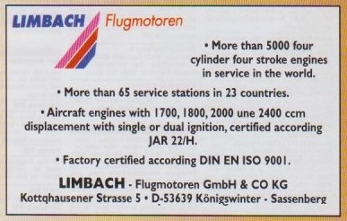 Limbach Flugmotoren – All Aero
