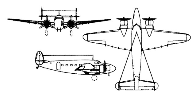 Lockheed L.18 Lodestar / C-56 / C-57 / C-59 / C-60 – All Aero