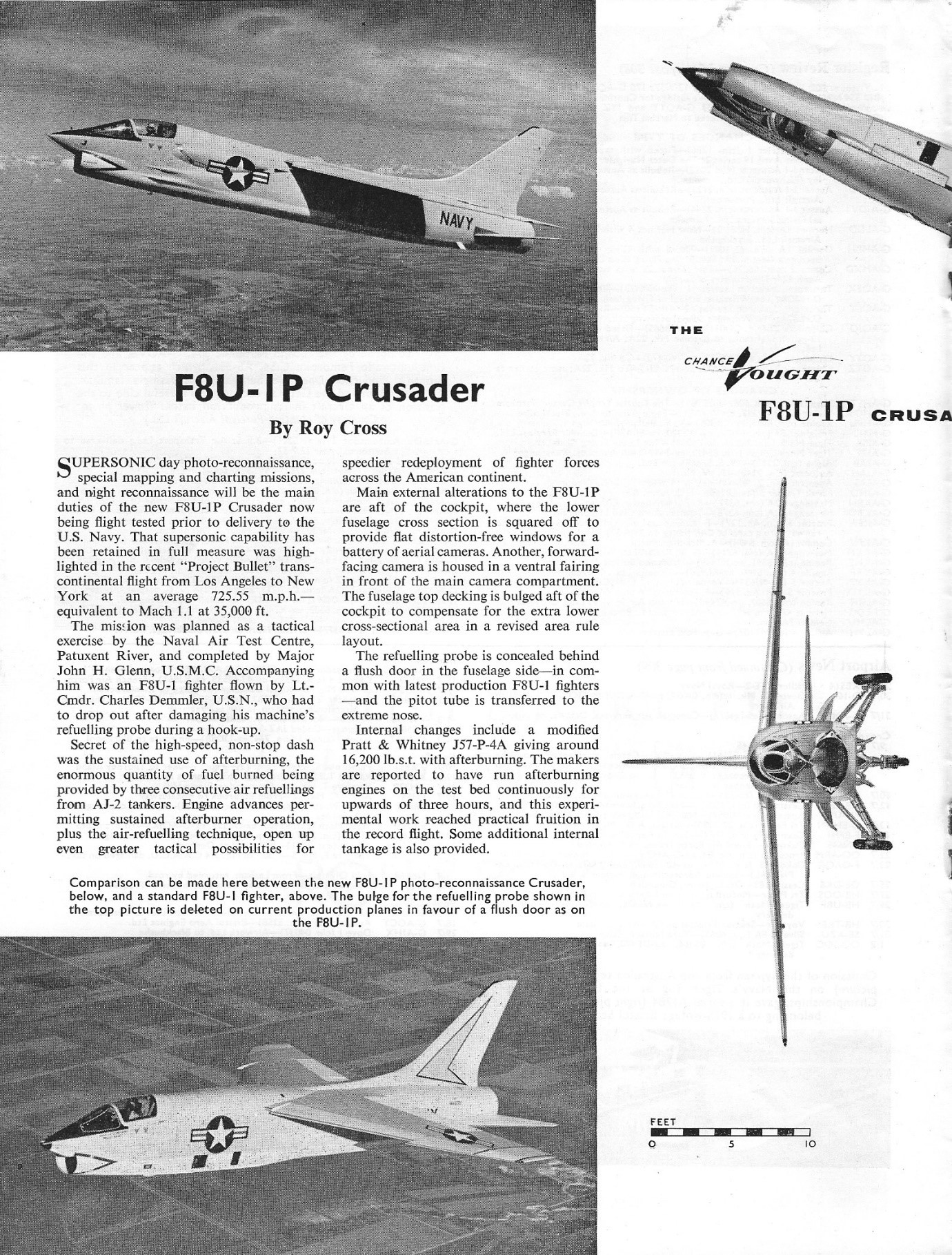 LTV Aerospace Corp F-8 Crusader Article – All Aero