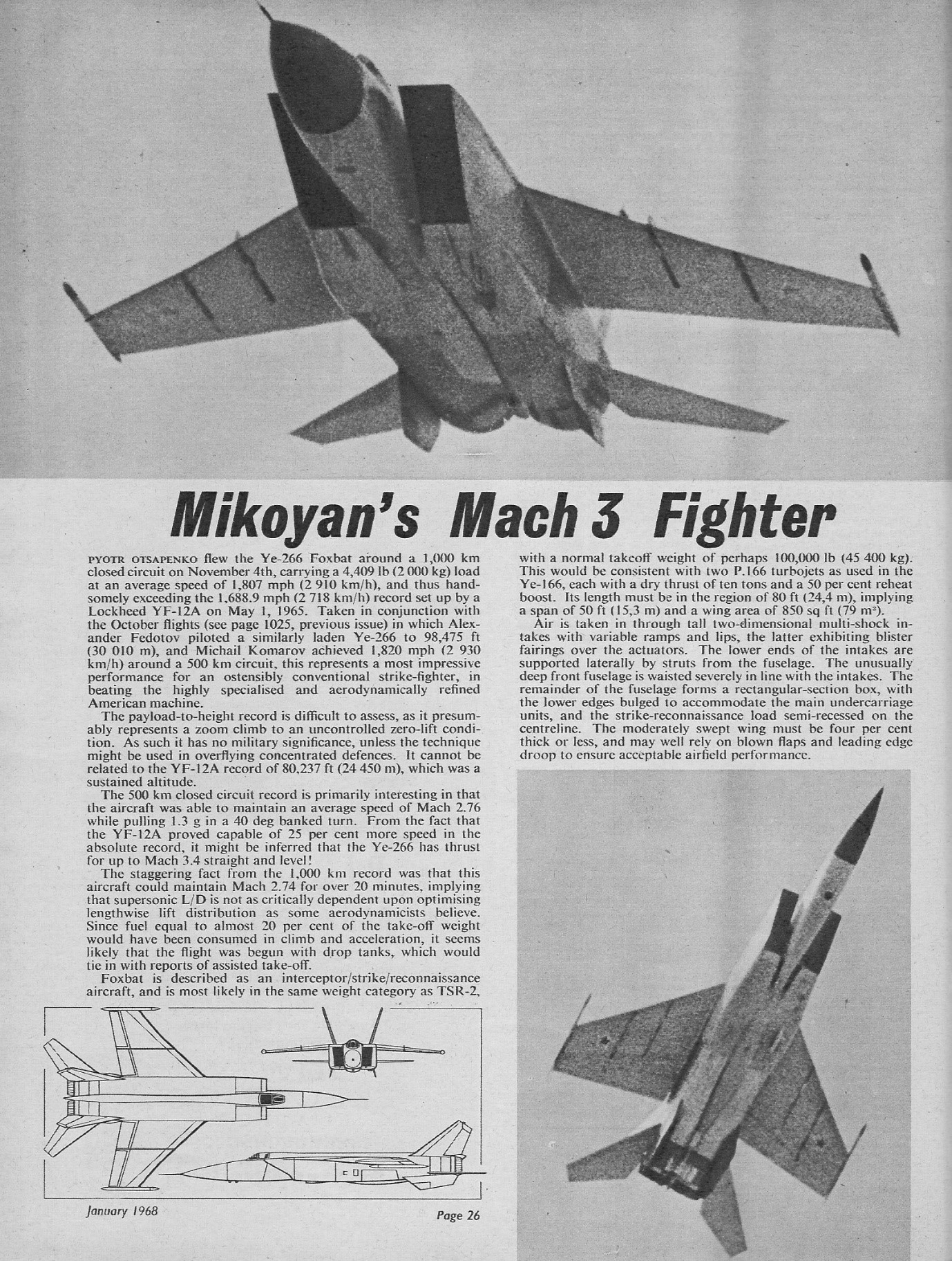 Mikoyan-Gurevich MiG-25 Article – All Aero