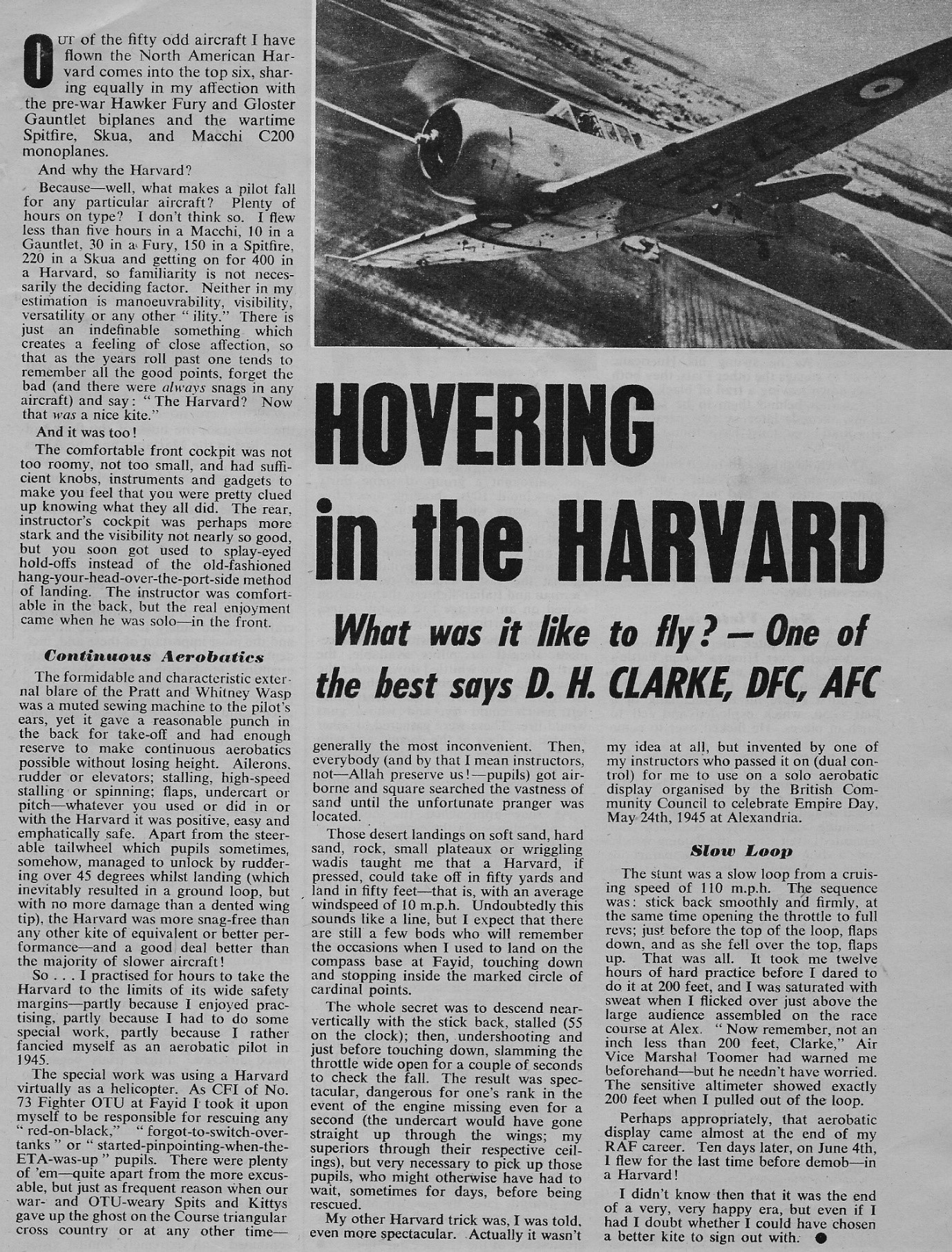 NA Harvard Article – All Aero