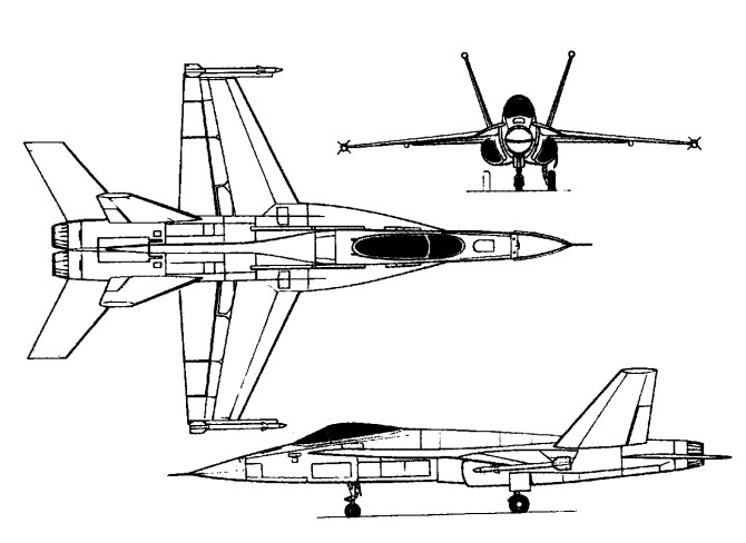 Northrop P600 / YF-17 – All Aero