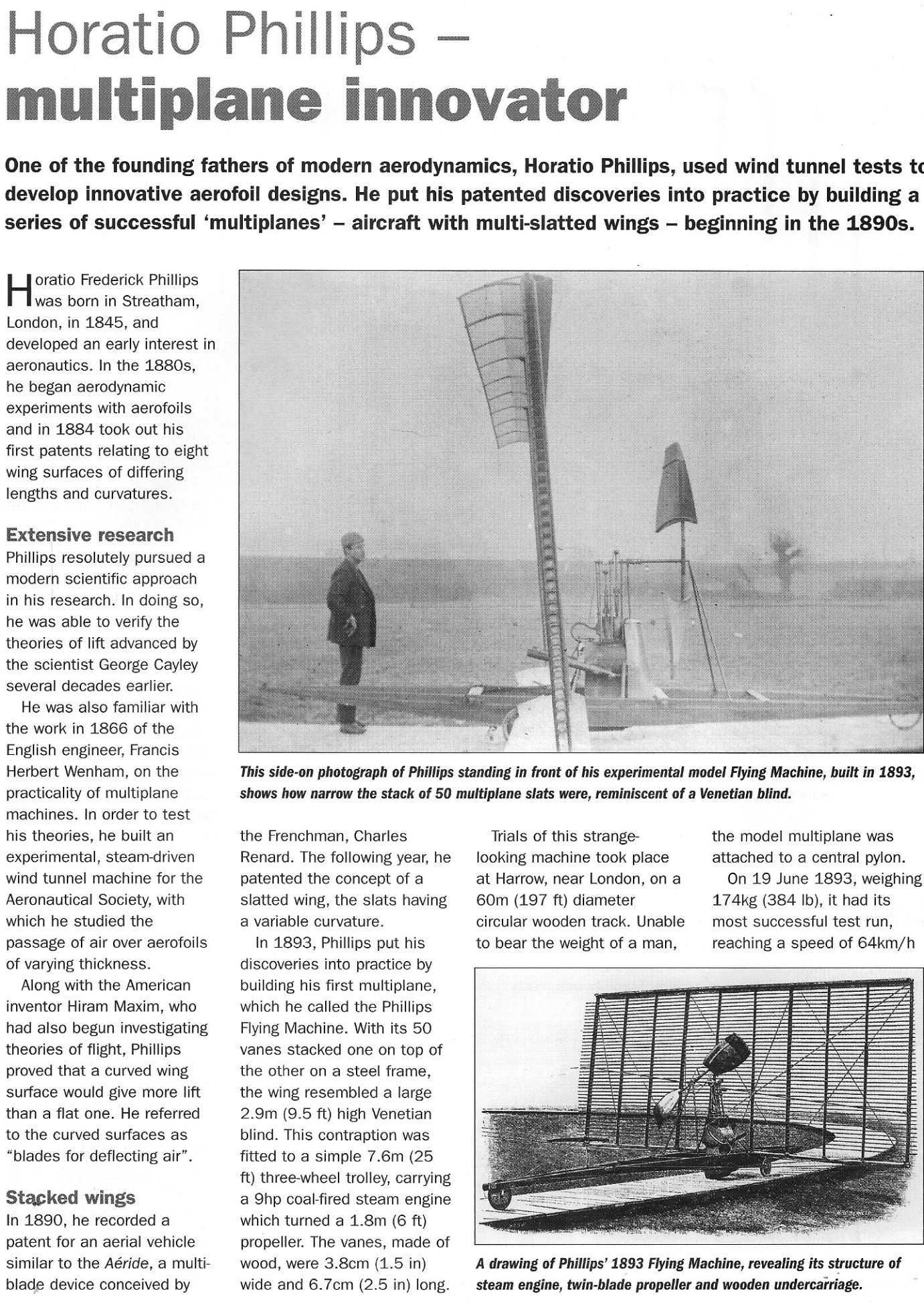 Phillips, Horatio Article – All Aero