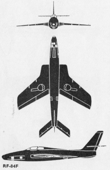 Republic F-84 Thunderjet / Thunderstreak / RF-84 Thunderflash – All Aero
