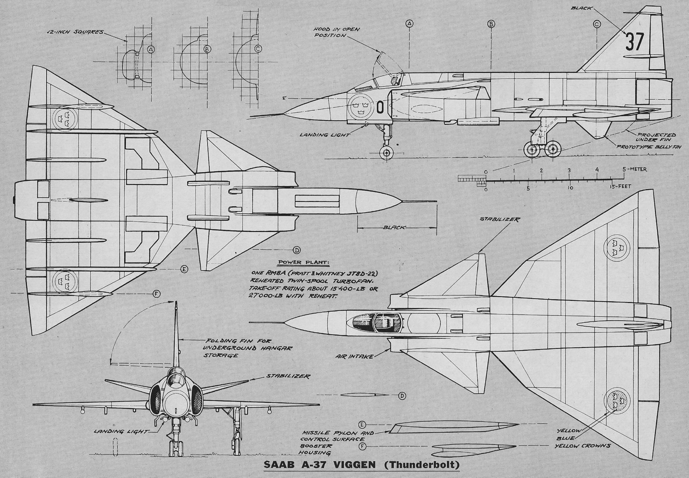 SAAB A-37 Viggen Gallery – All Aero