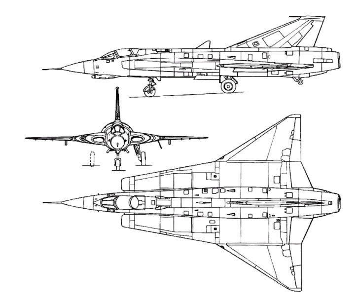SAAB J-35 Draken – All Aero