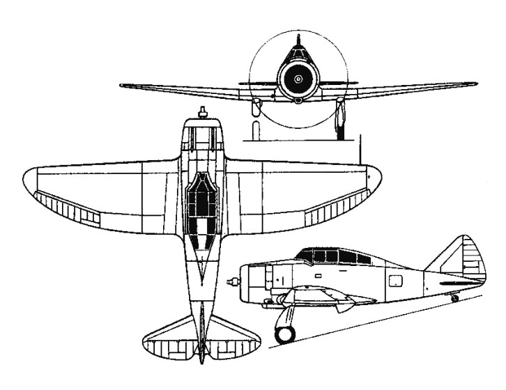 Seversky P-35 / EP-106 – All Aero