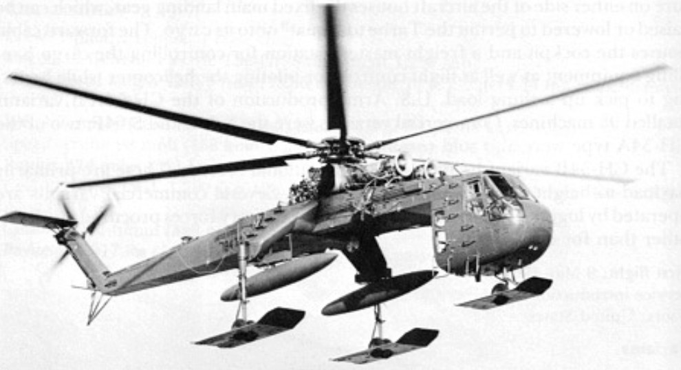 Sikorsky S-64 Skycrane / CH-54 Tarhe – All Aero