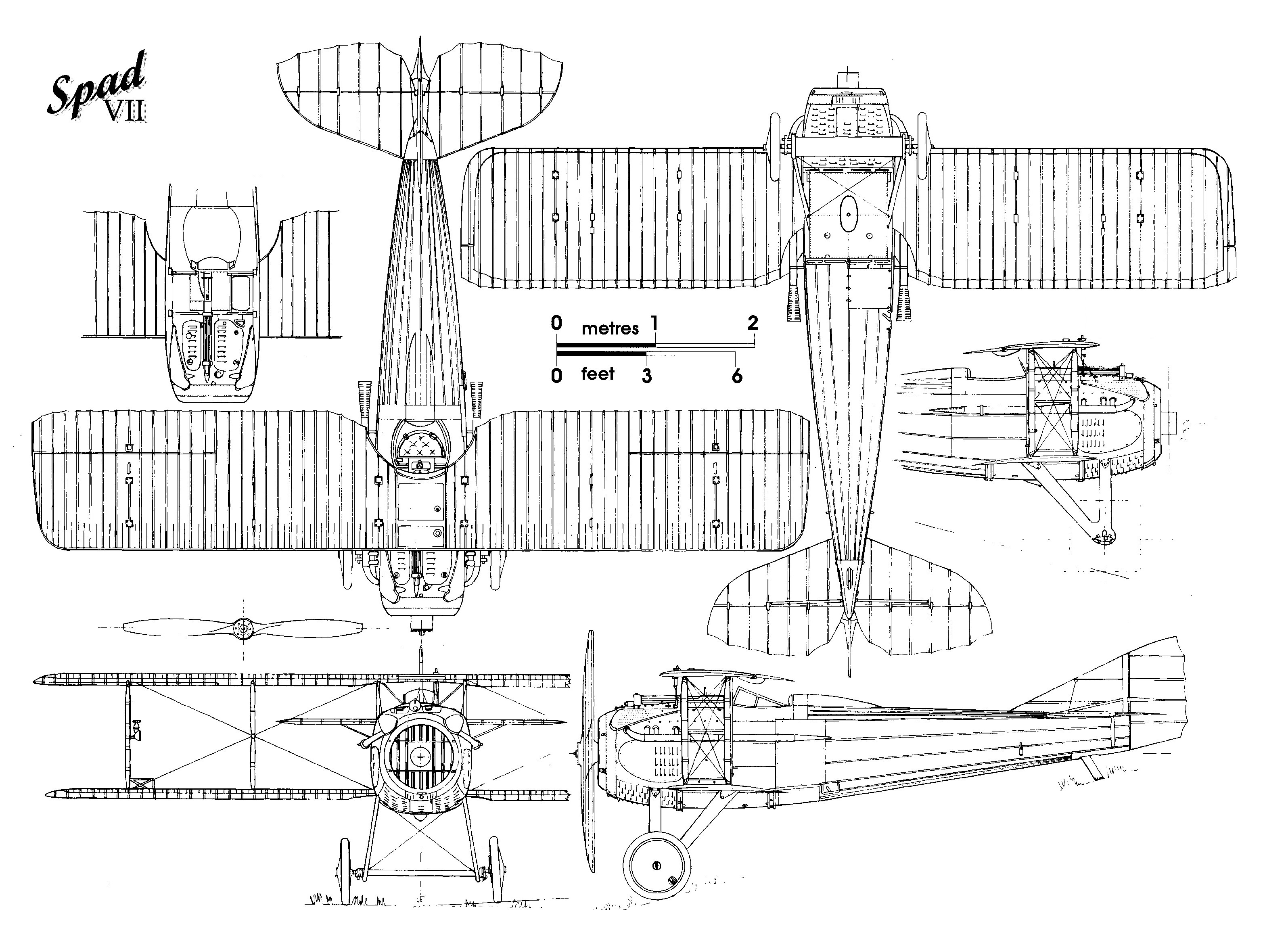 SPAD V / VII / Swanson SPAD S.VII – All Aero