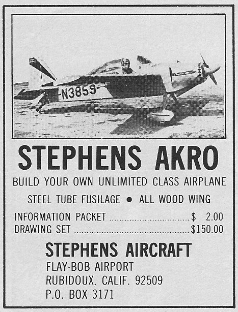 Stephens Akro / Aircraft Technologies Akro 1 – All Aero