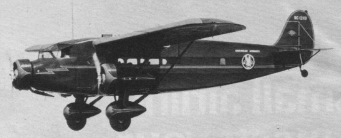 Stinson SM-6000 Trimotor / Model T / C-91 – All Aero