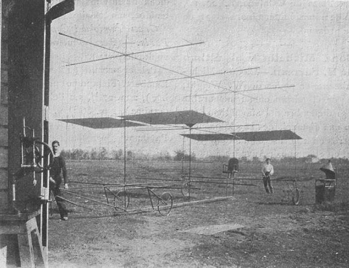 Verdaguer 1909 multiplane – All Aero