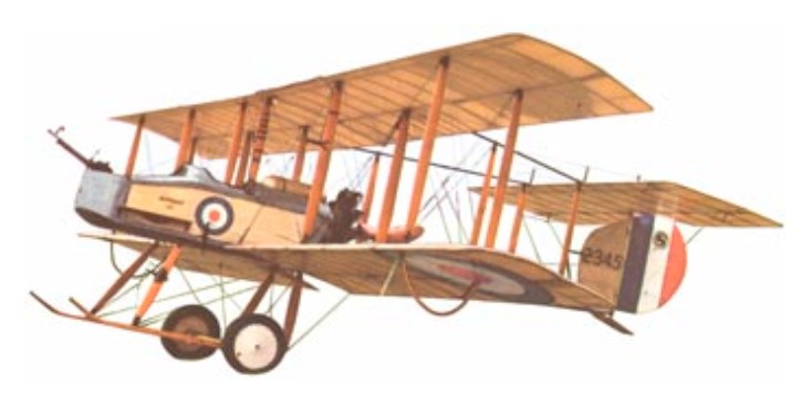 Vickers EFB-5 / FB.5 Gunbus / Vintage Aircraft & Flying Assoc. FB.5 ...