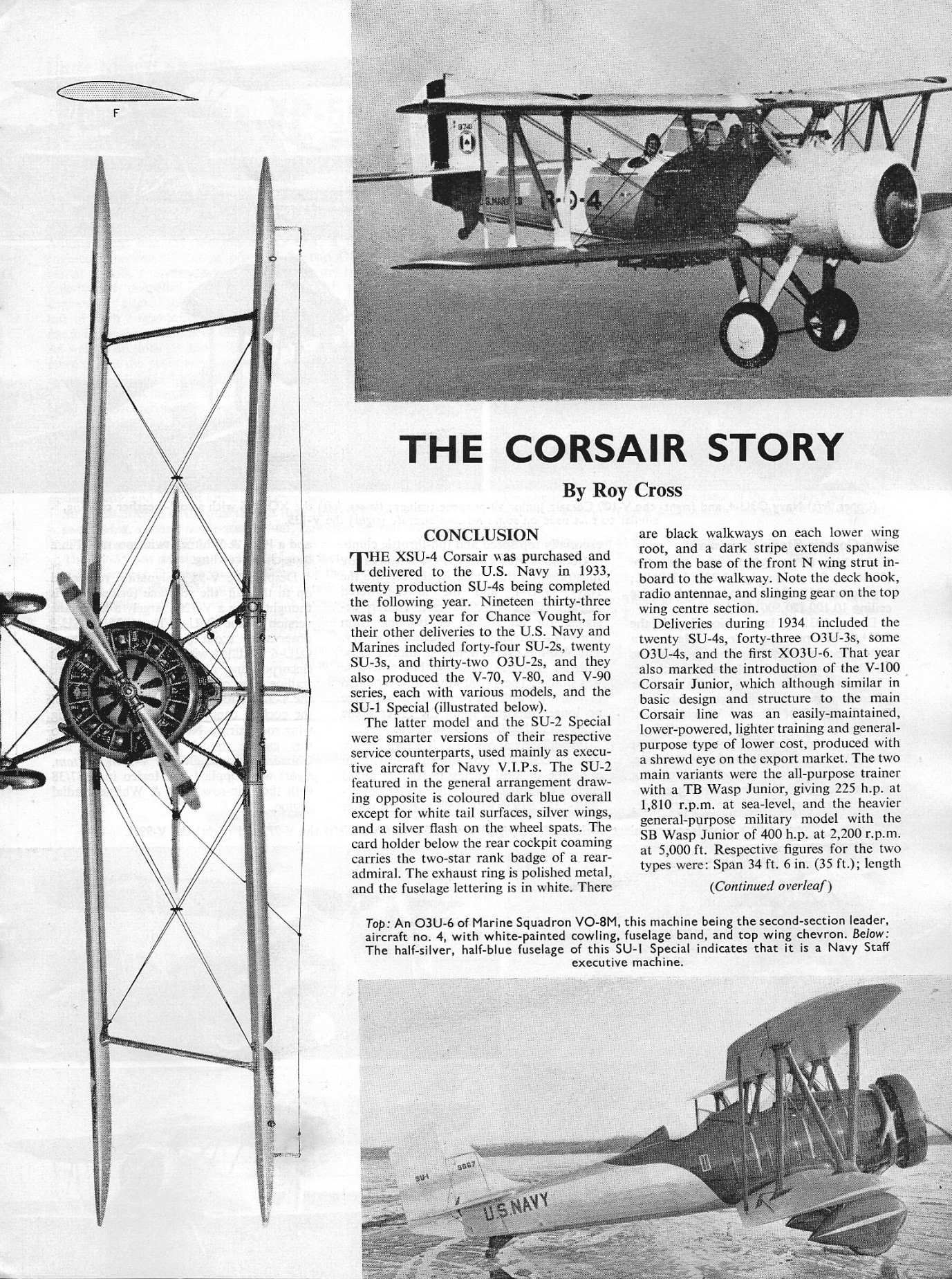 Vought O3U Corsair Article – All Aero