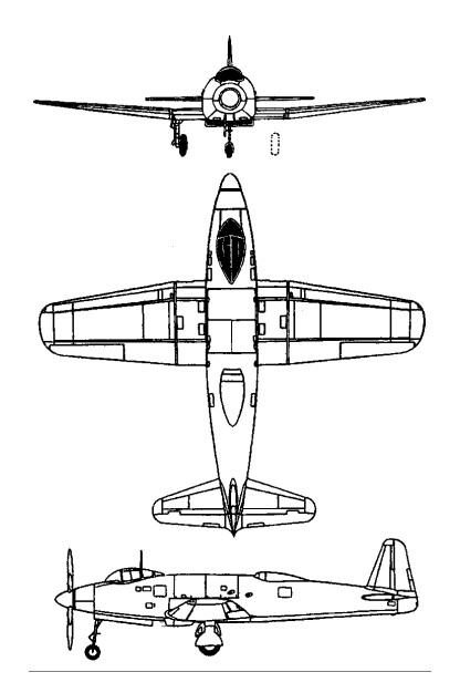 Yokosuka R2Y Keiun – All Aero