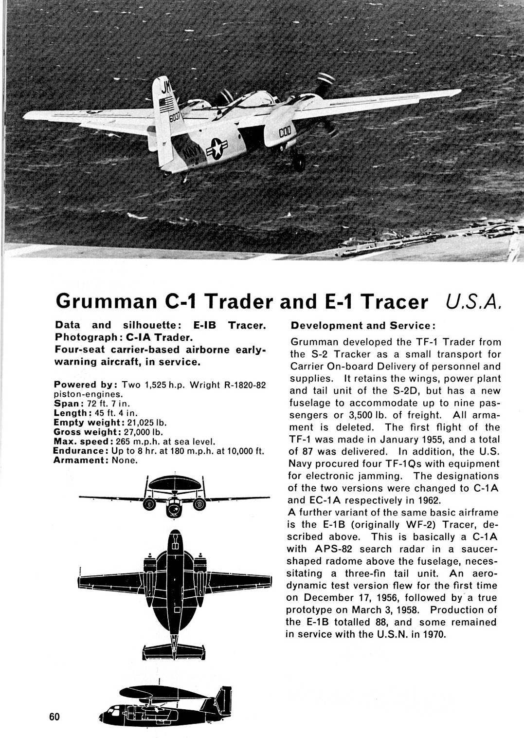 Grumman C-1 Trader Article – All Aero