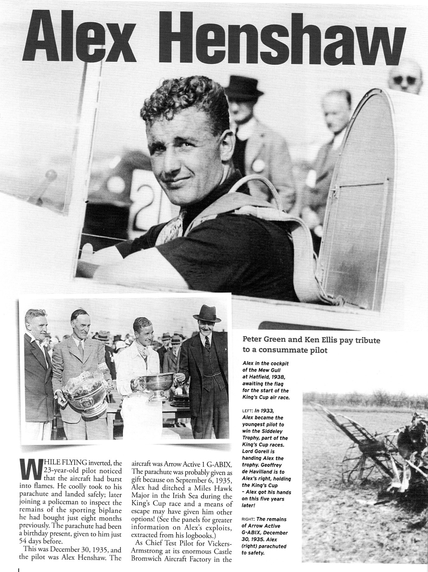 Alex Henshaw Article – All Aero