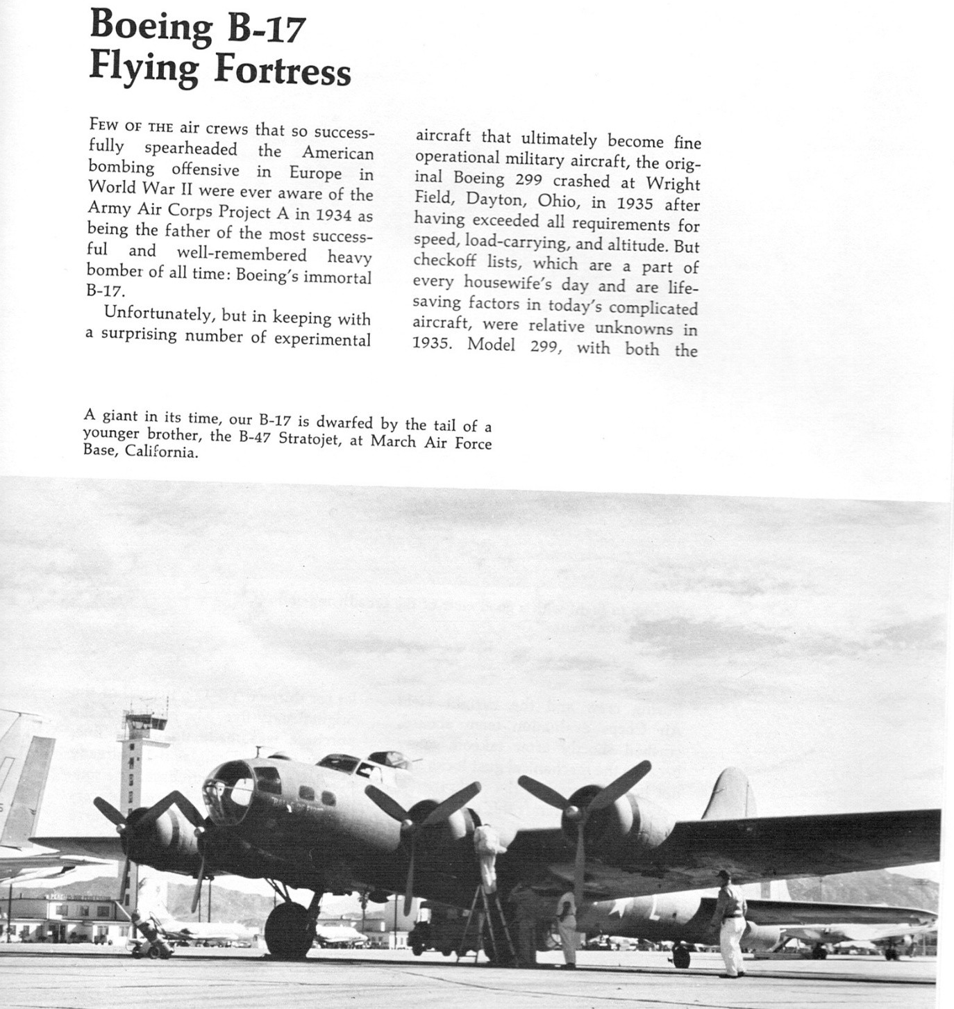 Flying the Boeing B-17 Flying Fortress – All Aero