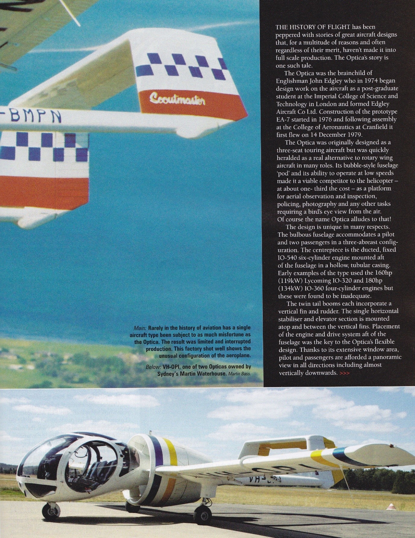 Edgley EA7 Optica Article – All Aero