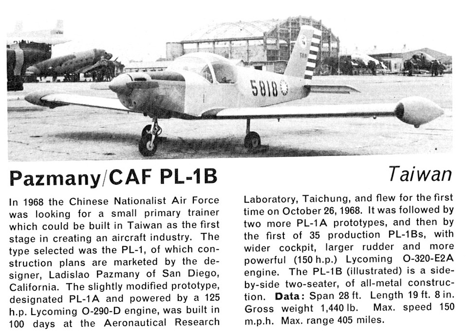 Pazmany PL-1 Laminar Article – All Aero