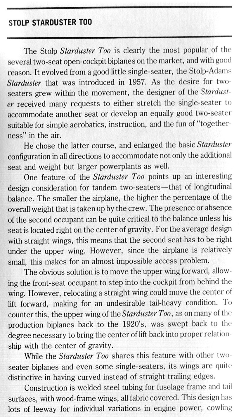 Stolp SA-300 Starduster 2 Article – All Aero