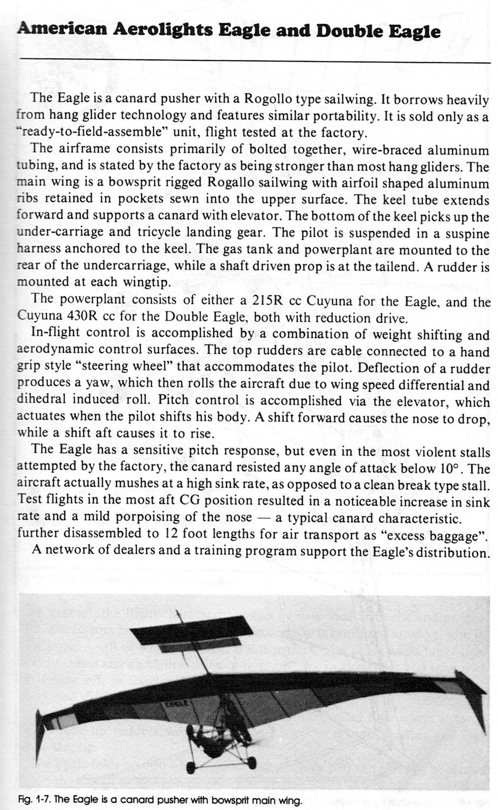 American Aerolights Eagle / Double Eagle Article – All Aero