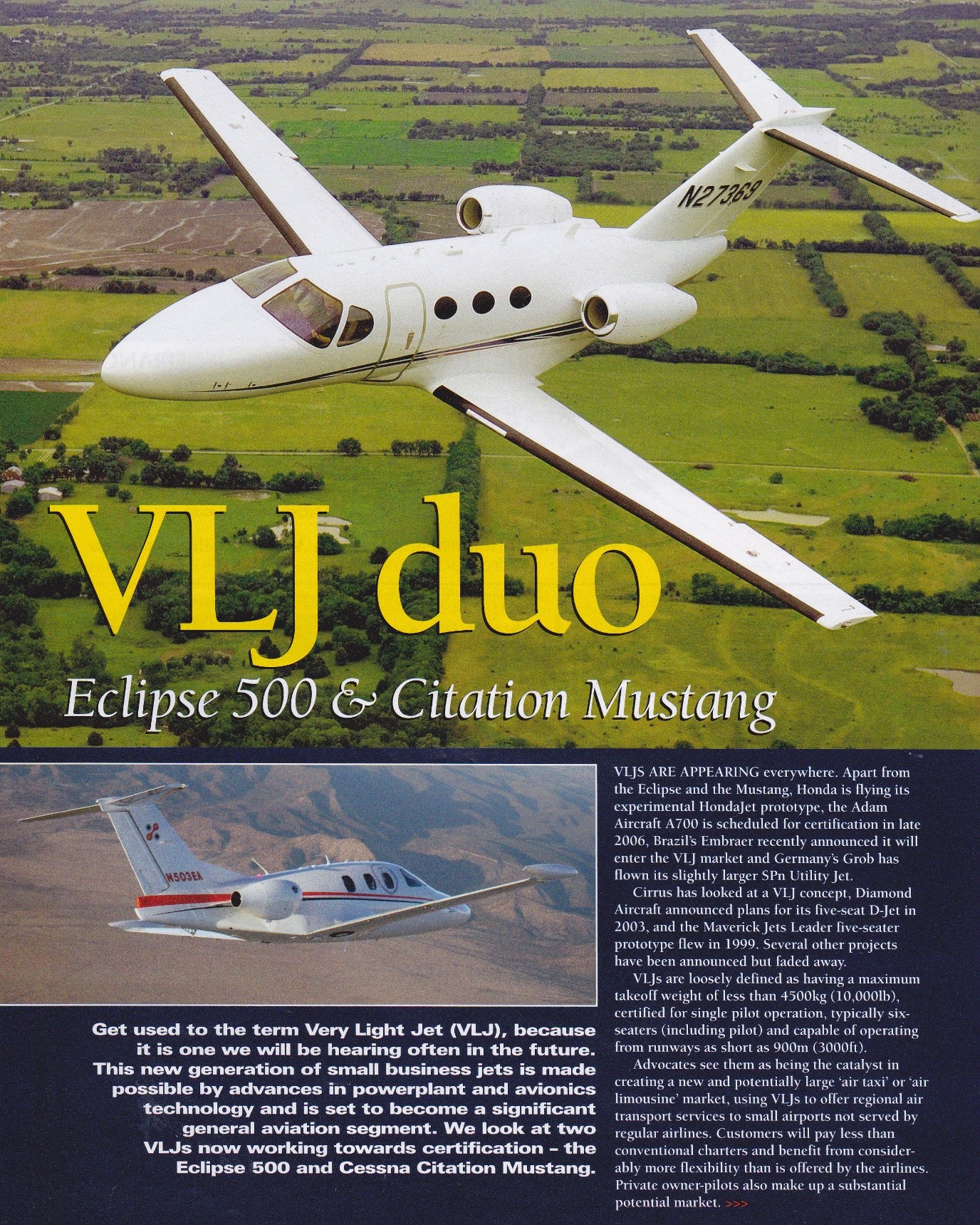 Cessna CE-510 Citation Mustang Article – All Aero