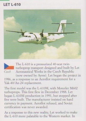 Let L.610 Article – All Aero