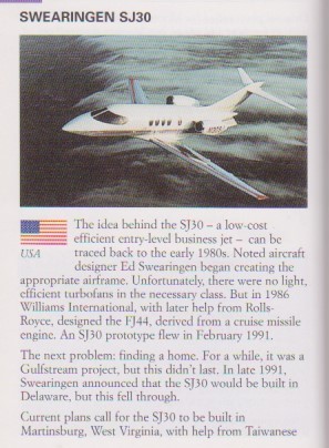 Swearingen SJ30 Article – All Aero